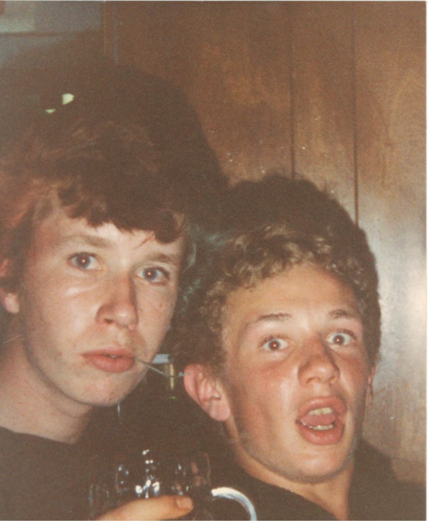 Punk in the East | Jonty & Russell. West Runton Pavilion, 1981